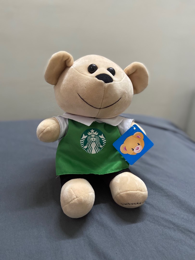 Starbucks Teddy with Tag, Hobbies & Toys, Toys & Games on Carousell
