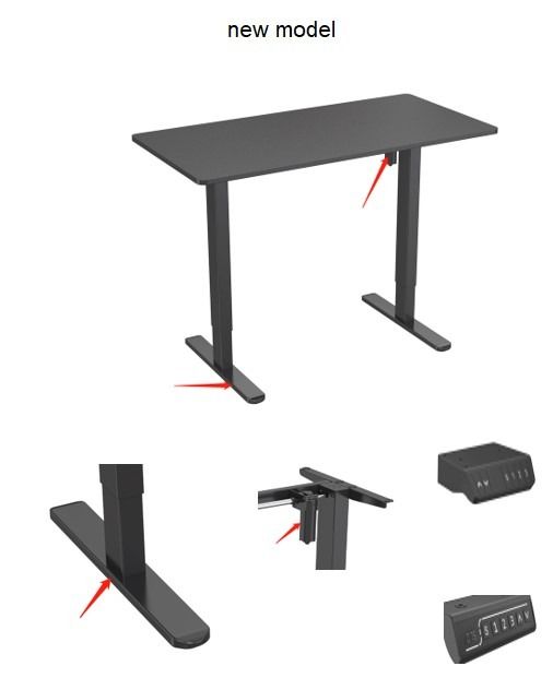 [Stock Available] Memory Adjustable WFH Study Table / Office Table ...