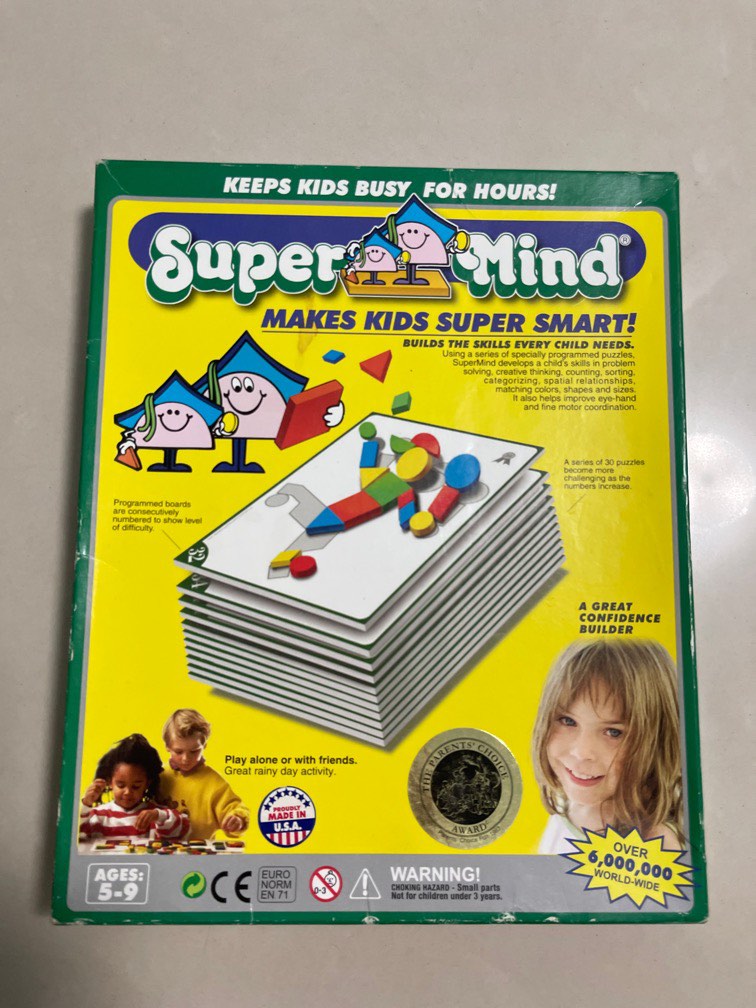 Super Mind IQ game, Hobbies & Toys, Toys & Games on Carousell
