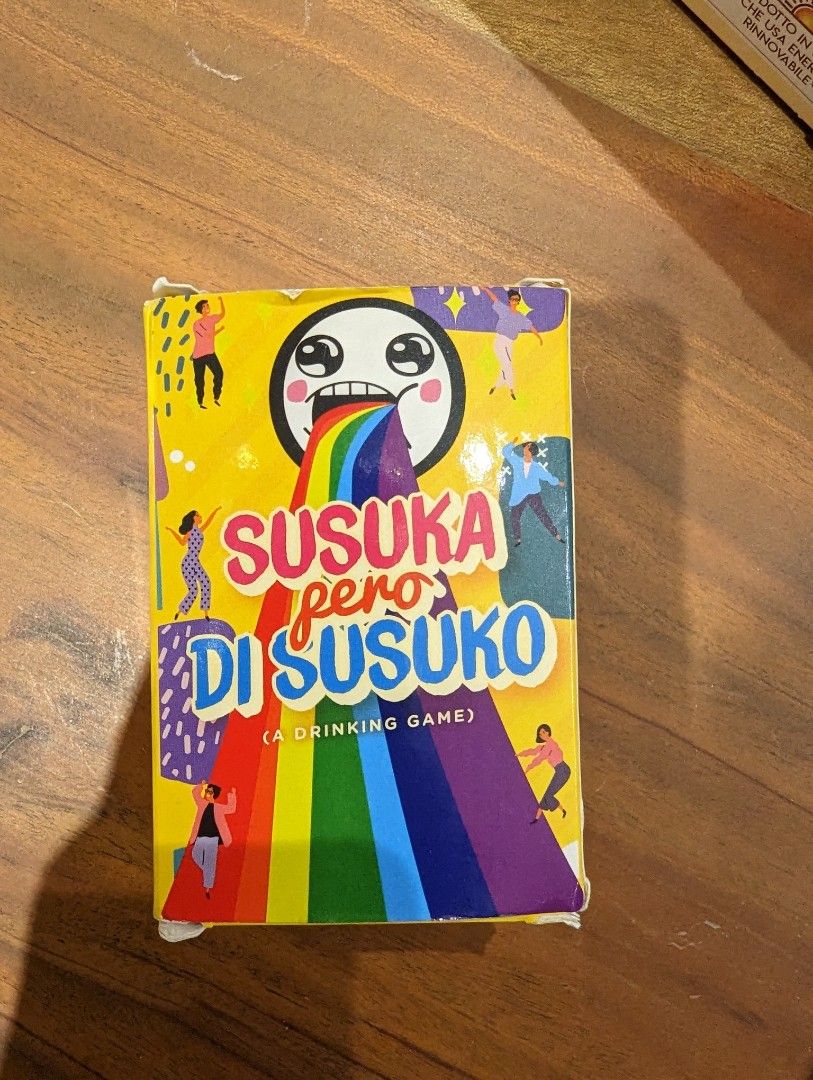 Susuka Pero Di Susuko Playing Cards - Drinking Game, Hobbies & Toys ...