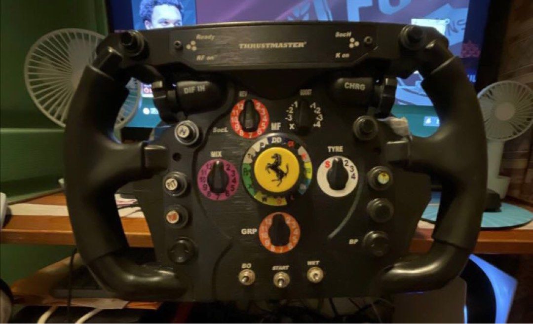 T300RS GT T-LCM+Ferrari F1 rim, 電子遊戲, 電子遊戲機, PlayStation - Carousell