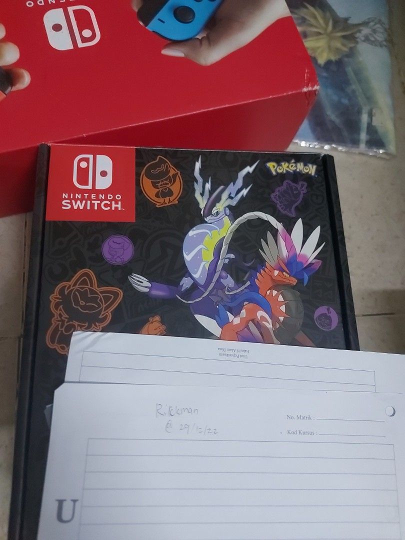 Tablet OLED Pokemon, Video Gaming, Video Game Consoles, Nintendo on ...