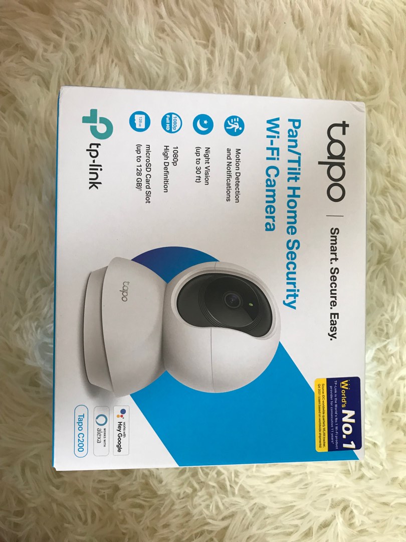 Tapo C200 indoor camera, Furniture & Home Living, Security & Locks ...