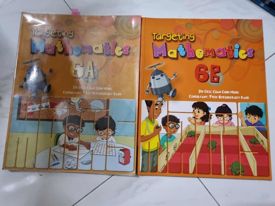 Targeting Mathematics Textbook 6A & 6B, Hobbies & Toys, Books ...