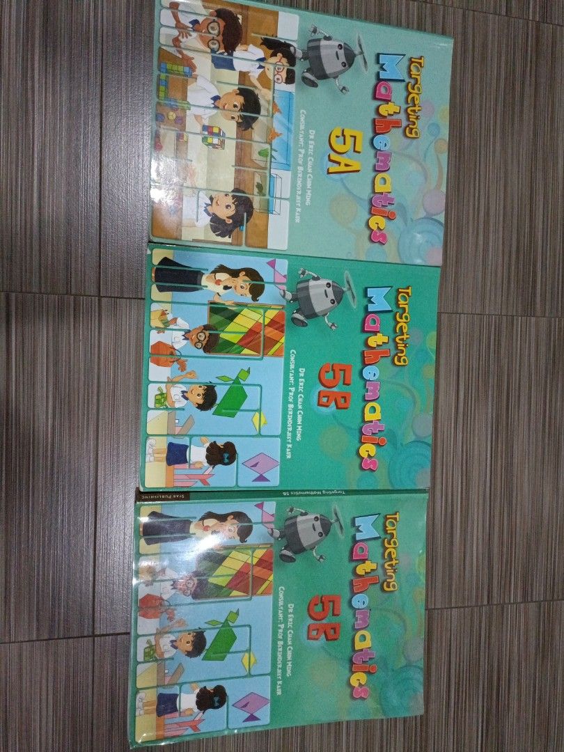 Targeting Mathematics Textbook 5A 5B, Hobbies & Toys, Books & Magazines ...