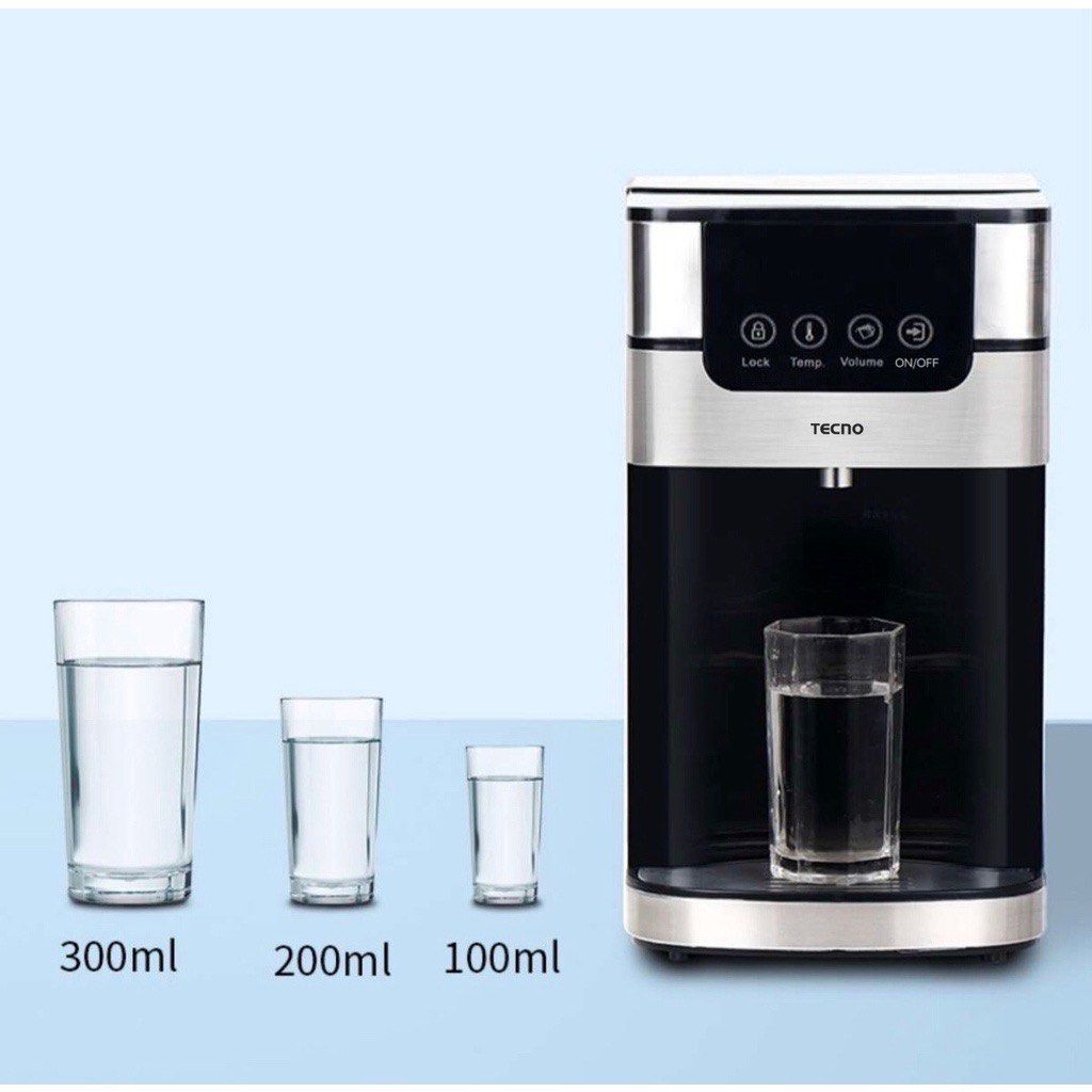 Tecno Instant Hot Water Dispenser with Temperature Control, TV & Home ...