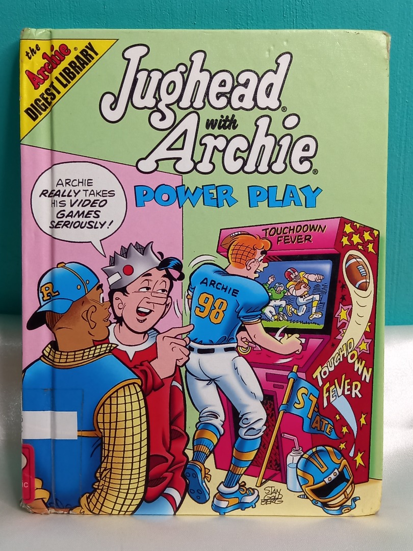 The Archie Digest Library "Jughead with Archie Power Play" Hardbound ...