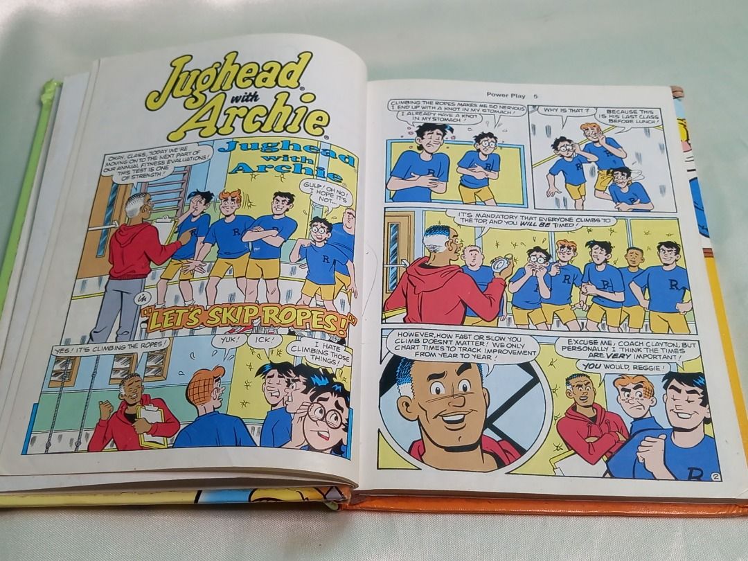 The Archie Digest Library "Jughead with Archie Power Play" Hardbound ...