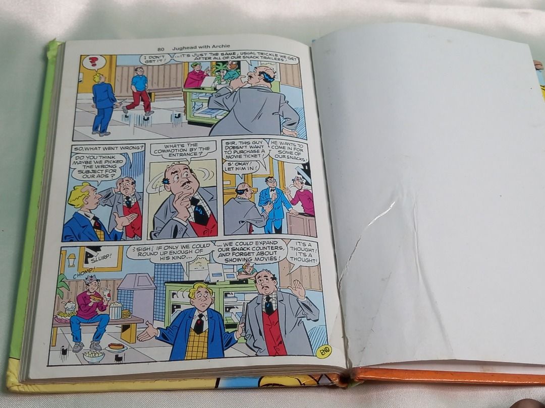 The Archie Digest Library "Jughead with Archie Power Play" Hardbound ...