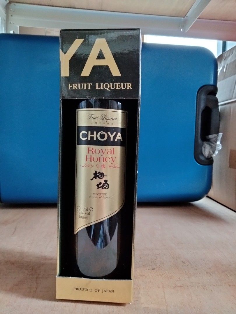 The Choya Royal Honey 700ml, Food & Drinks, Alcoholic Beverages on Carousell