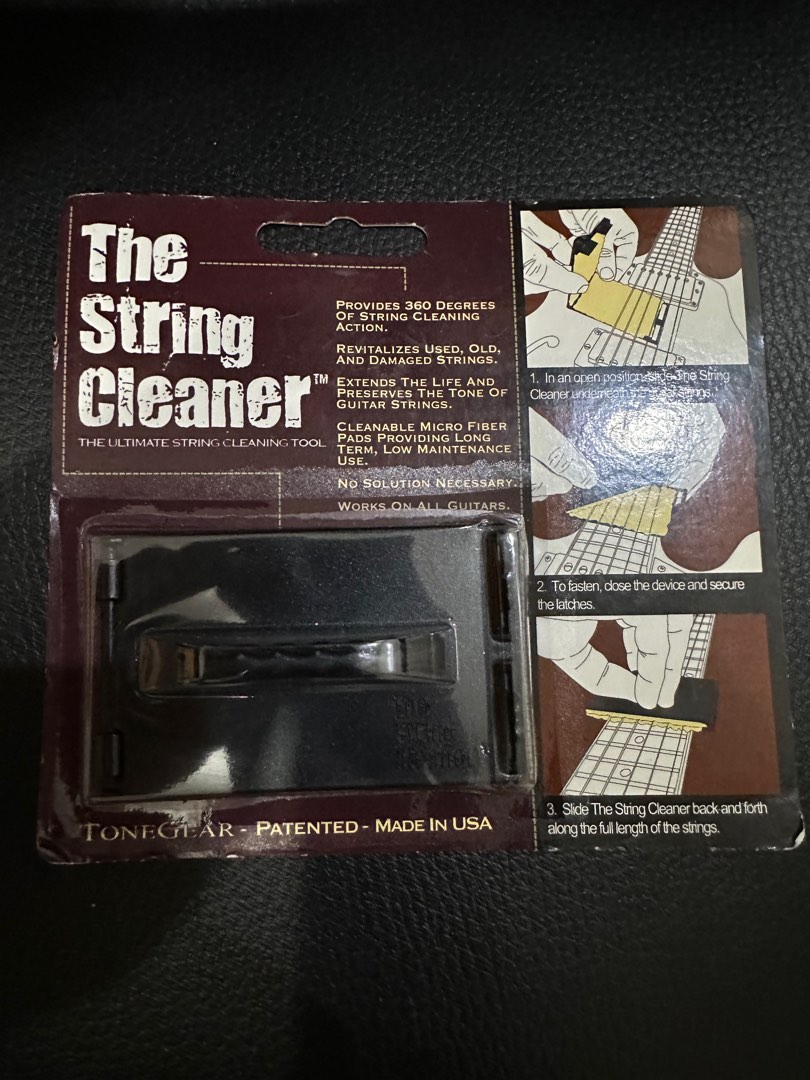 The String Cleaner for Guitar by ToneGear, Hobbies & Toys, Music ...