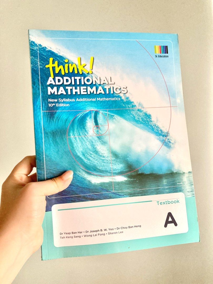 think! A Math Textbook A & B (Sec 3/4), Hobbies & Toys, Books ...