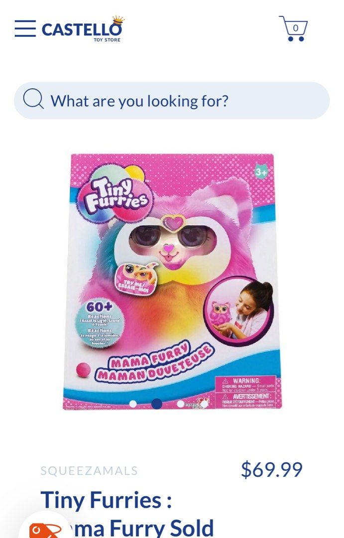 Tiny Furries - Mama Furry, Hobbies & Toys, Toys & Games on Carousell