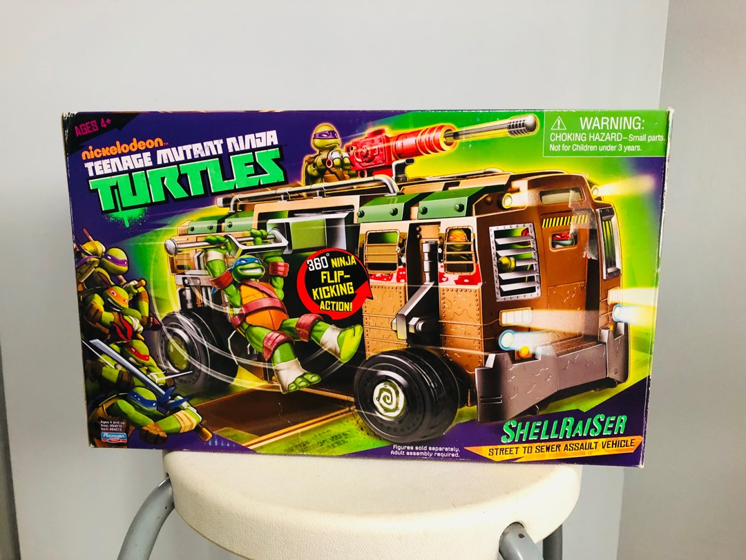 TMNT Shellraiser Nickelodeon vehicle Ninja Turtles, Hobbies & Toys ...