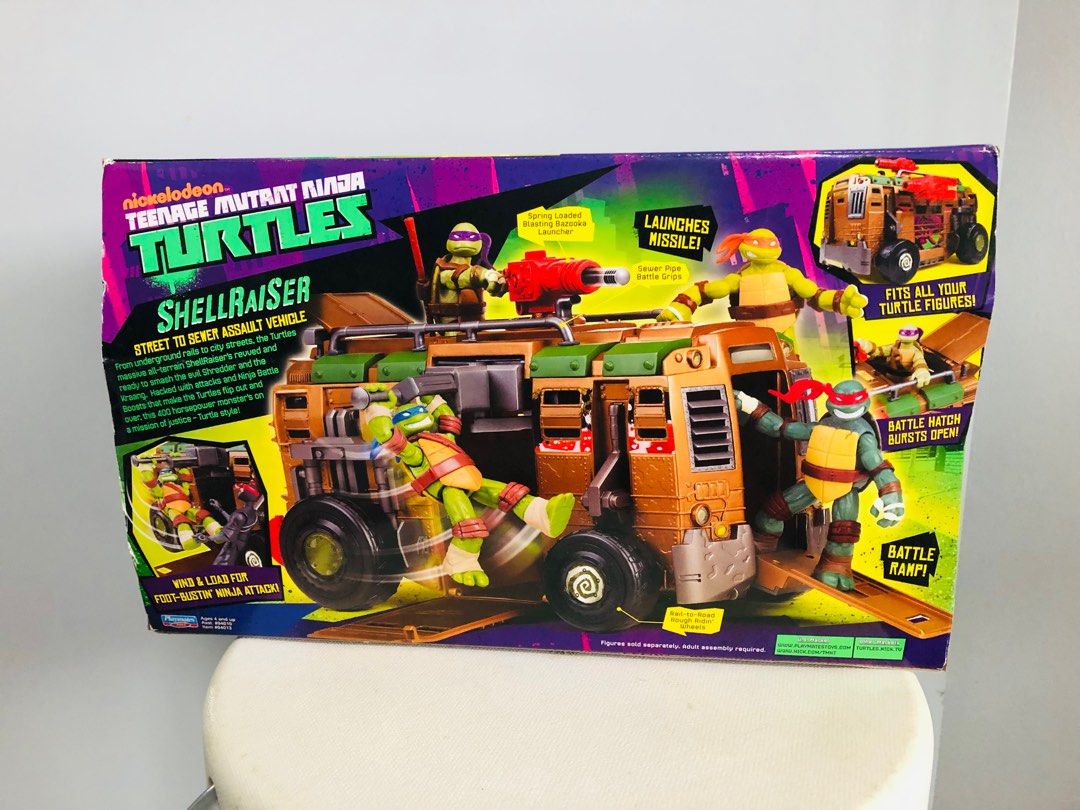 TMNT Shellraiser Nickelodeon vehicle Ninja Turtles, Hobbies & Toys ...