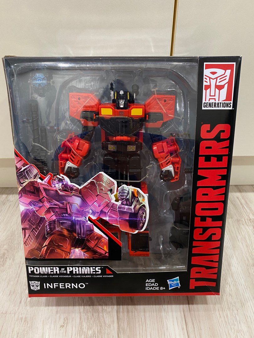 Transformers POTP Inferno voyager combiner wars MISB NEW, Hobbies ...