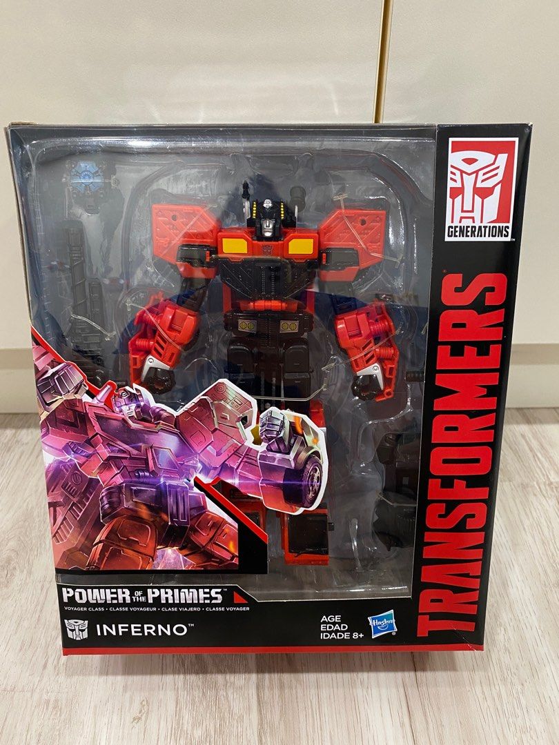 Transformers POTP Inferno voyager combiner wars MISB NEW, Hobbies ...