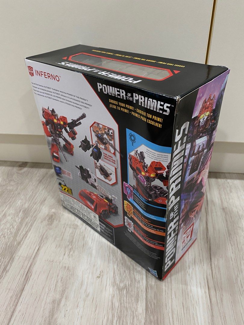 Transformers POTP Inferno voyager combiner wars MISB NEW, Hobbies ...