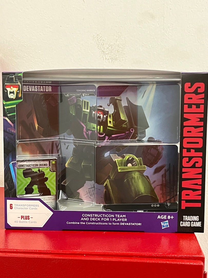 Transformers Trading Card Game Devastator Pack, Hobbies & Toys, Toys ...
