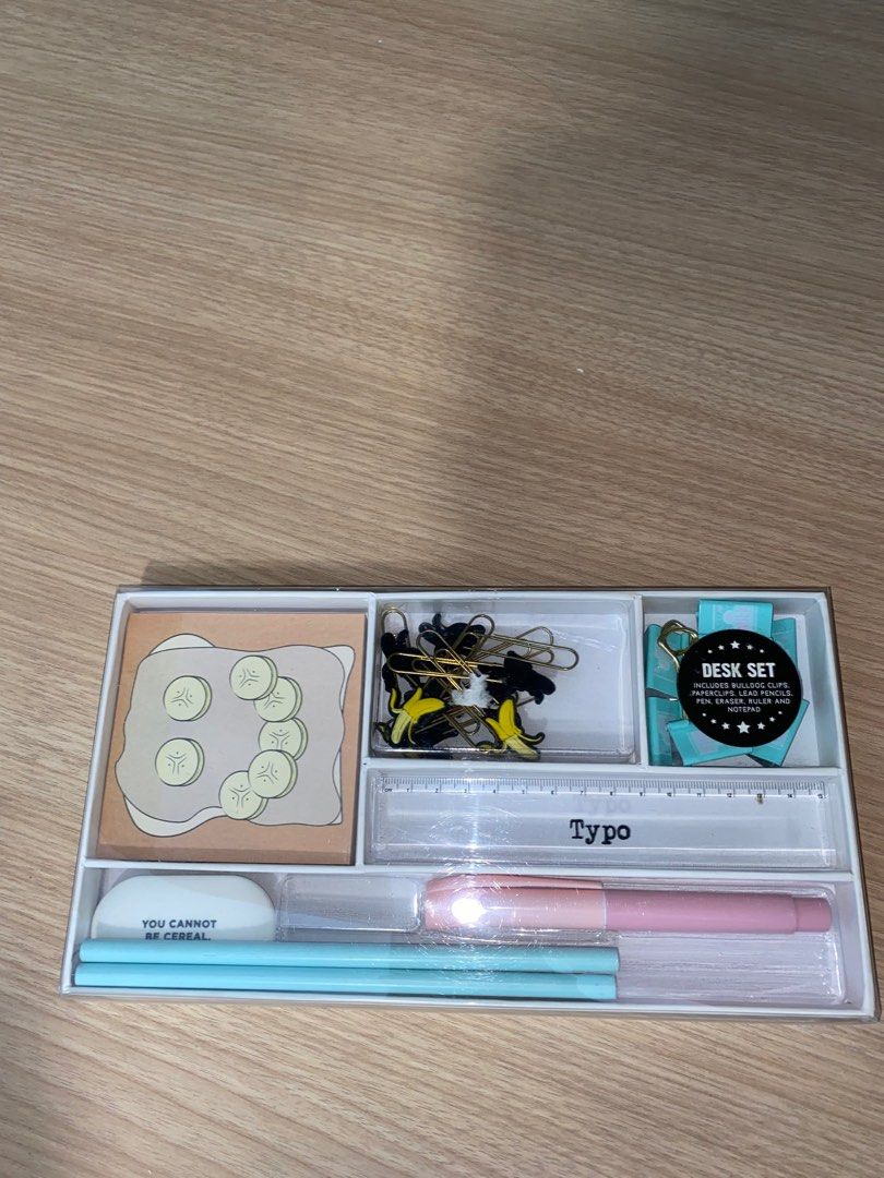 typo desk set, Hobbies & Toys, Stationery & Craft, Stationery & School ...