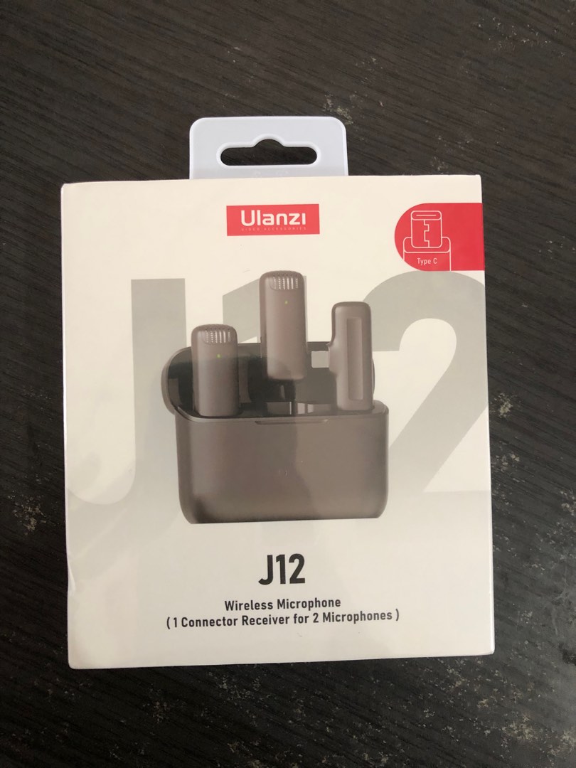 Ulanzi J12 Wireless Mic (Type C)., Audio, Microphones on Carousell
