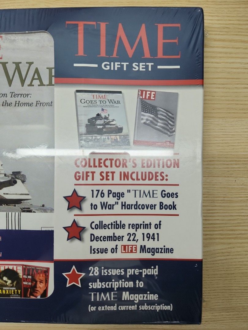 ULTRA RARE & LIMITED EDITION Time Magazine Gift Set, Hobbies & Toys ...