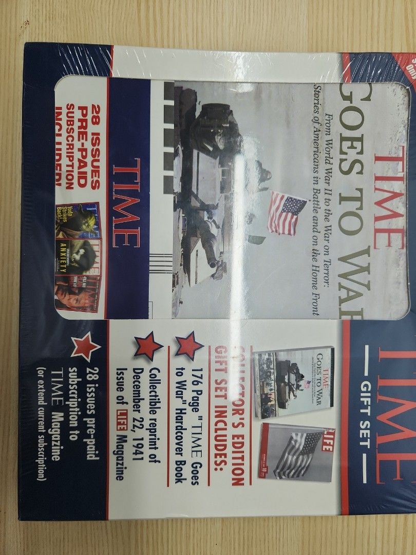 ULTRA RARE & LIMITED EDITION Time Magazine Gift Set, Hobbies & Toys ...