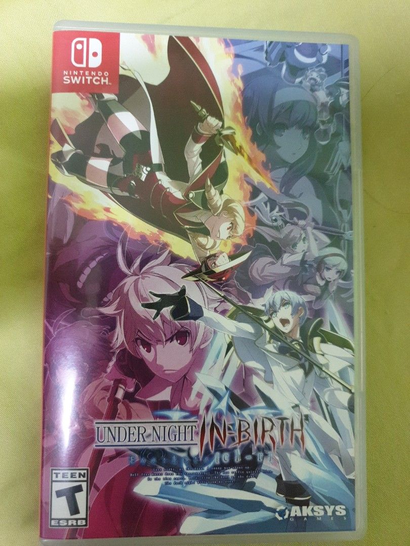Under Night In-Birth Exe:Late [cl-r] Nintendo Switch, Video Gaming ...
