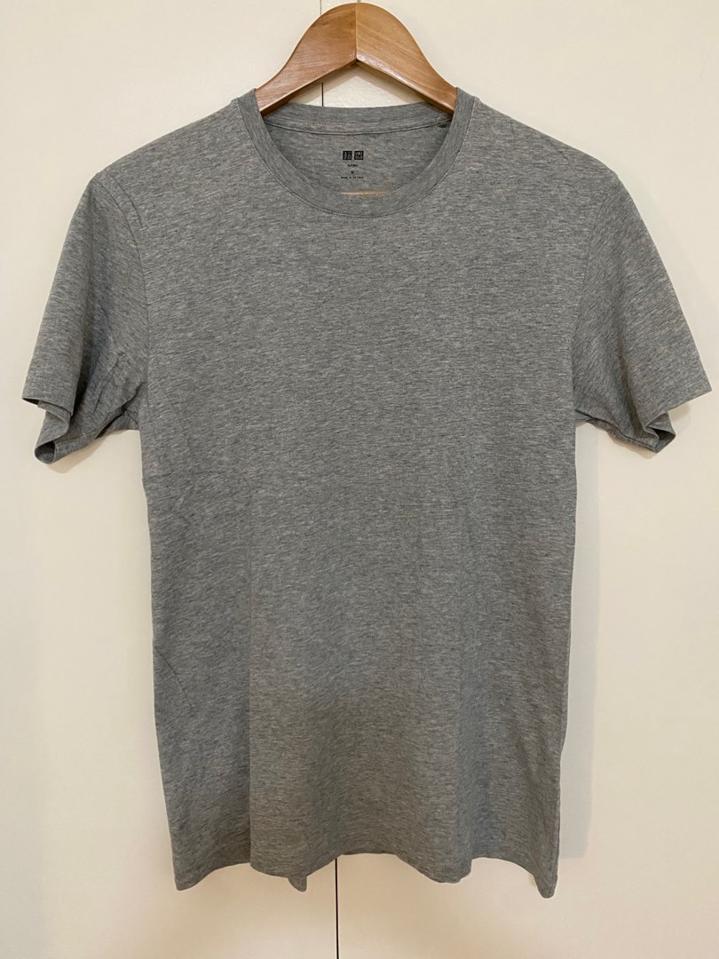 Uniqlo Supima Cotton T-Shirt, Men's Fashion, Tops & Sets, Tshirts ...