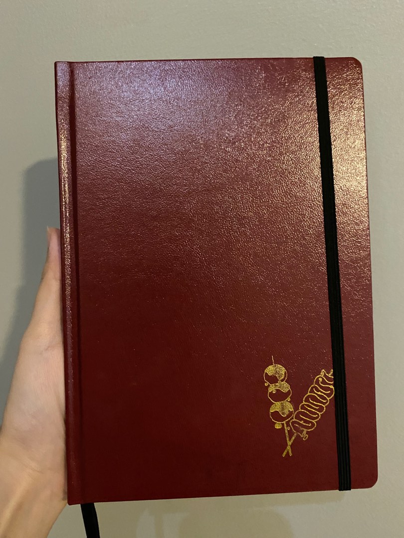 UP Maroon Dotted Bullet Journal, Hobbies & Toys, Stationary & Craft ...