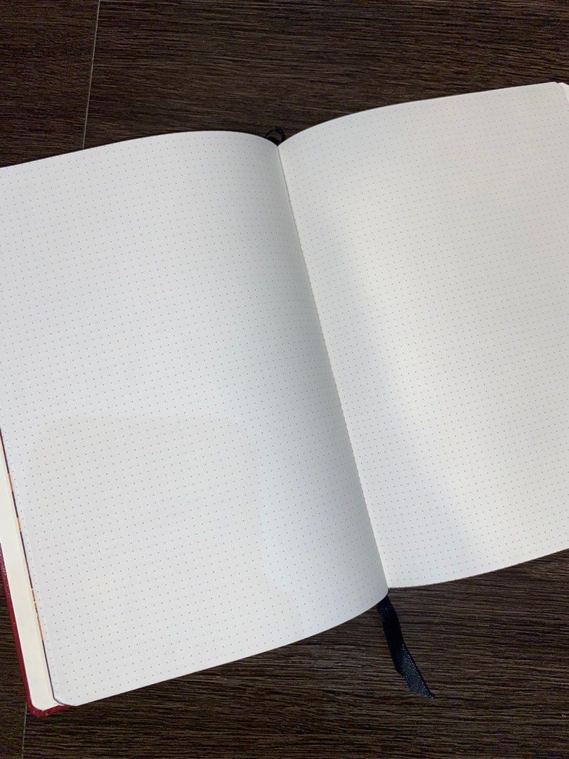 UP Maroon Dotted Bullet Journal, Hobbies & Toys, Stationary & Craft ...