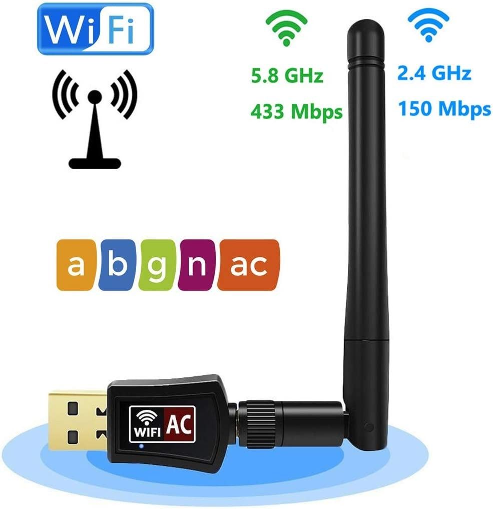 USB Wireless Adapter 600Mbps Realtek RTL8811CU Chipset With 2 dBi ...