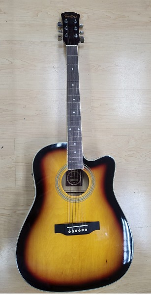 Used 41" Acoustic Guitar with Pickup - Techno / Model DM41CM, Hobbies ...