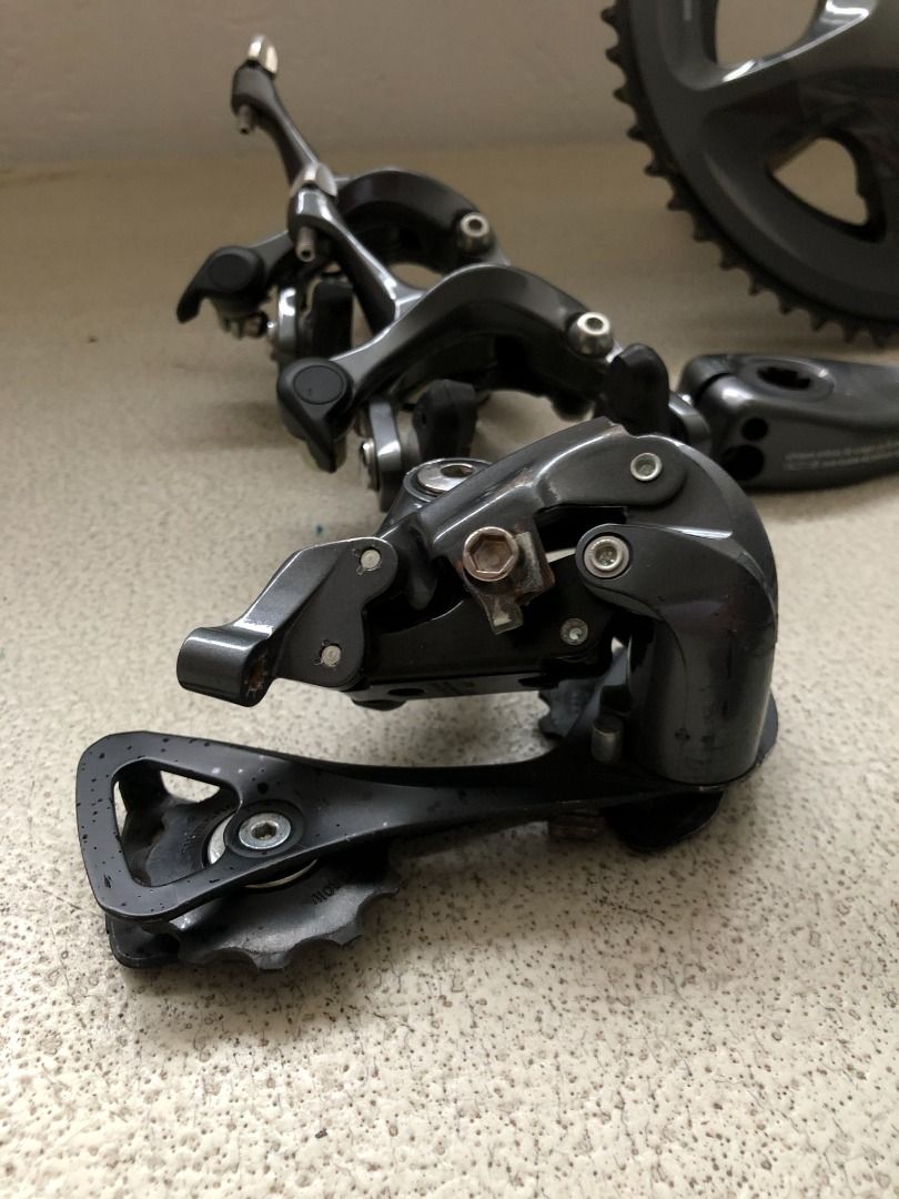 Used Shimano Claris R2000 2x8 speed 16speed Road Bike Groupset, Sports ...