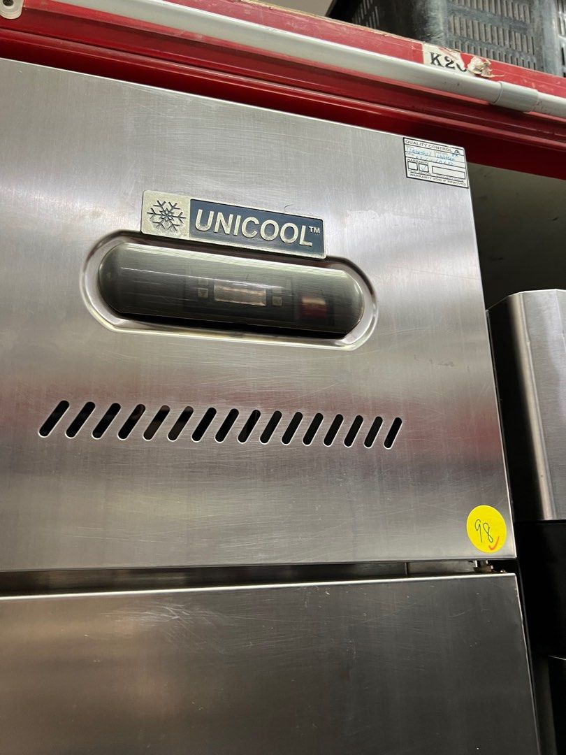 Very Big Unicool 2 Doors Upright Chiller, TV & Home Appliances, Kitchen Appliances ...
