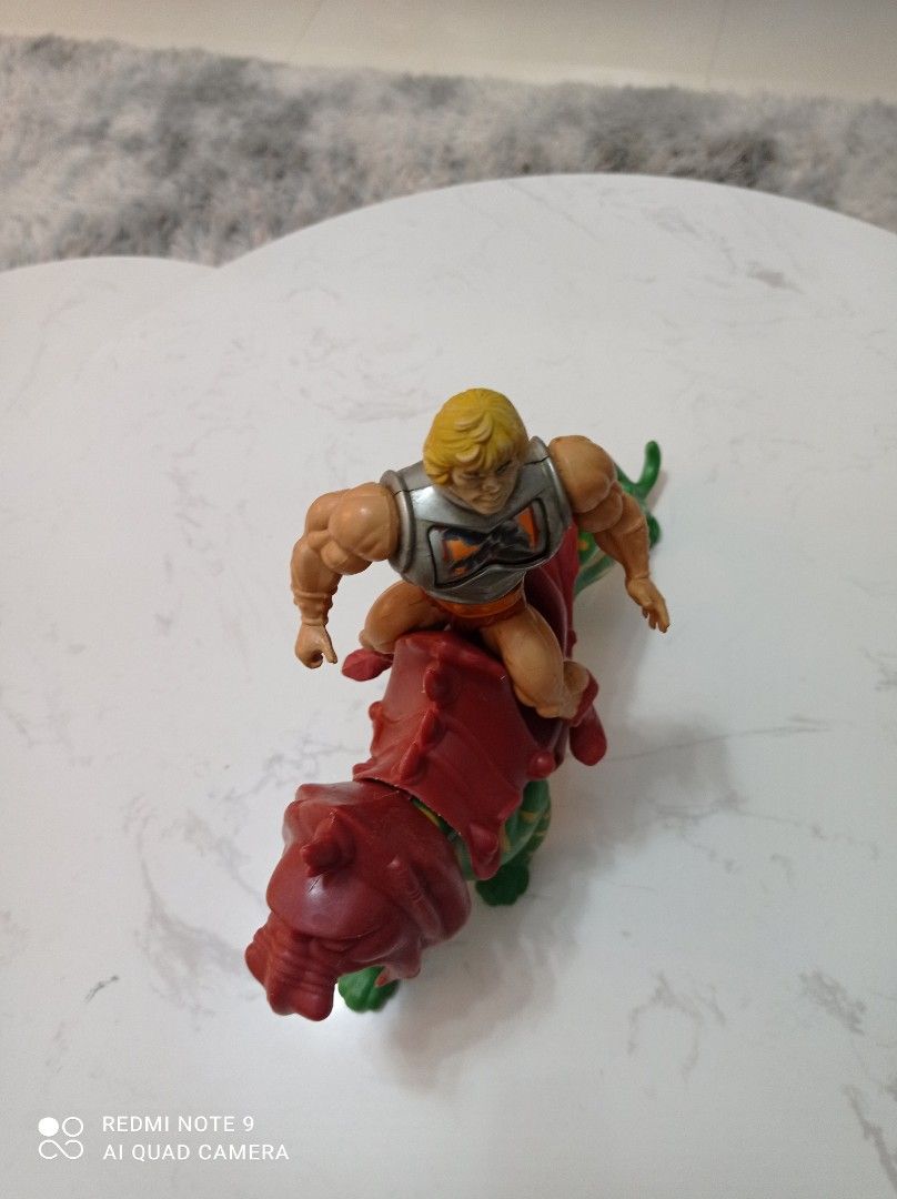 Very rare and hard to find He-man Battlecat action figures, Hobbies ...