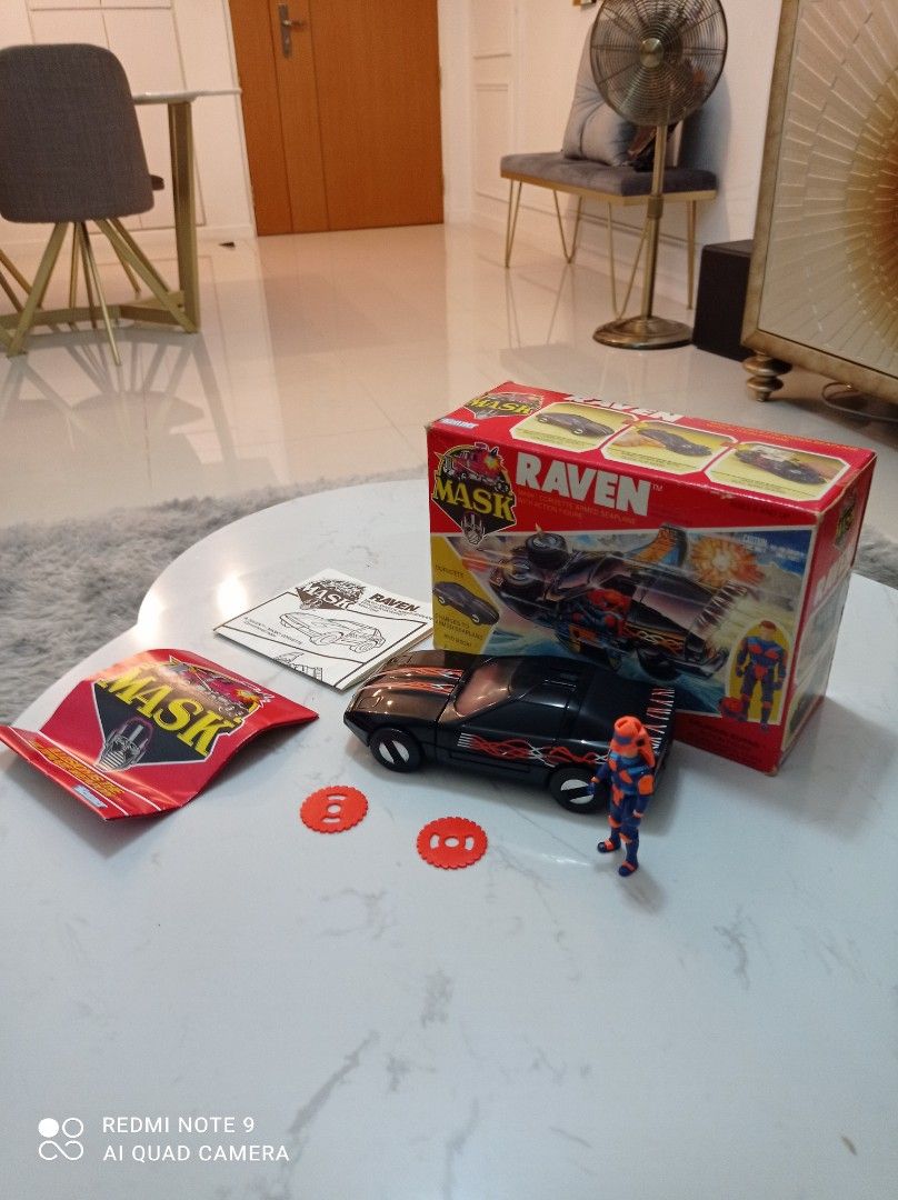Very rare and hard to find Mask Raven vintage toy from the 1980s ...