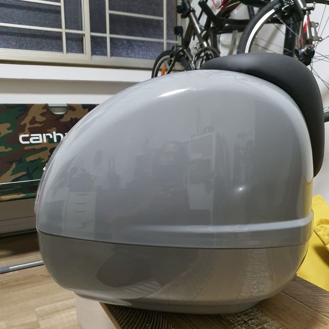 Vespa GTS Top Box, Motorcycles, Motorcycle Accessories on Carousell