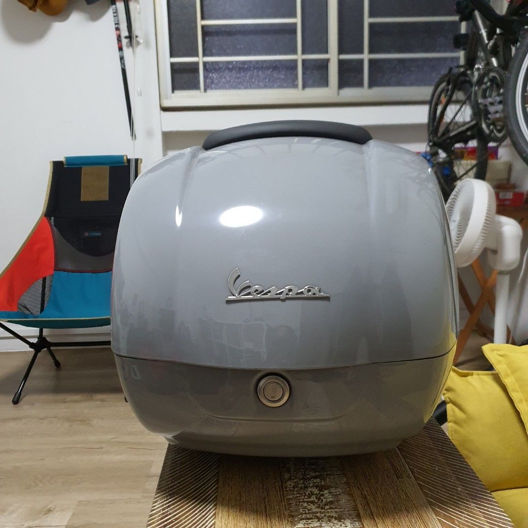 Vespa GTS Top Box, Motorcycles, Motorcycle Accessories on Carousell