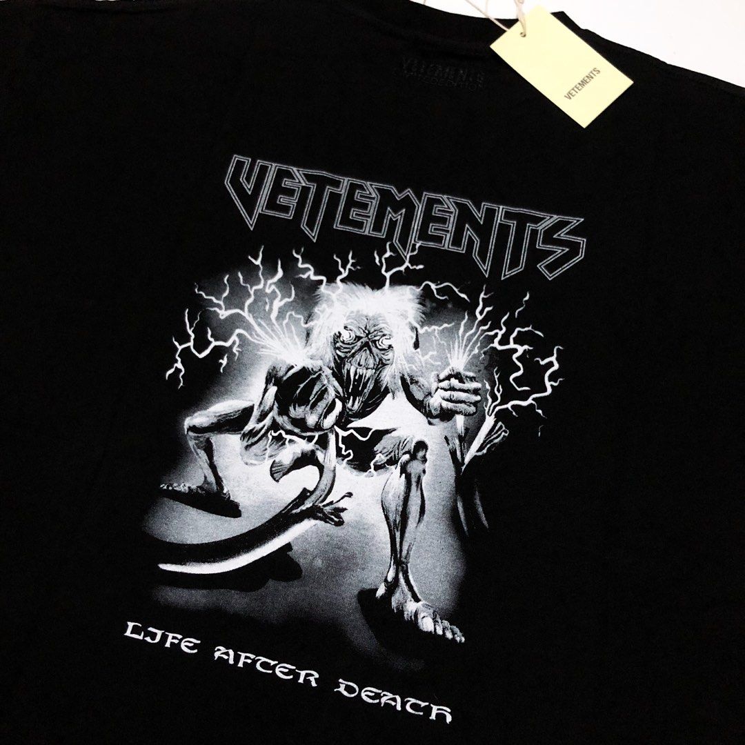 Vetements Life After Death, Men's Fashion, Tops & Sets, Tshirts & Polo ...