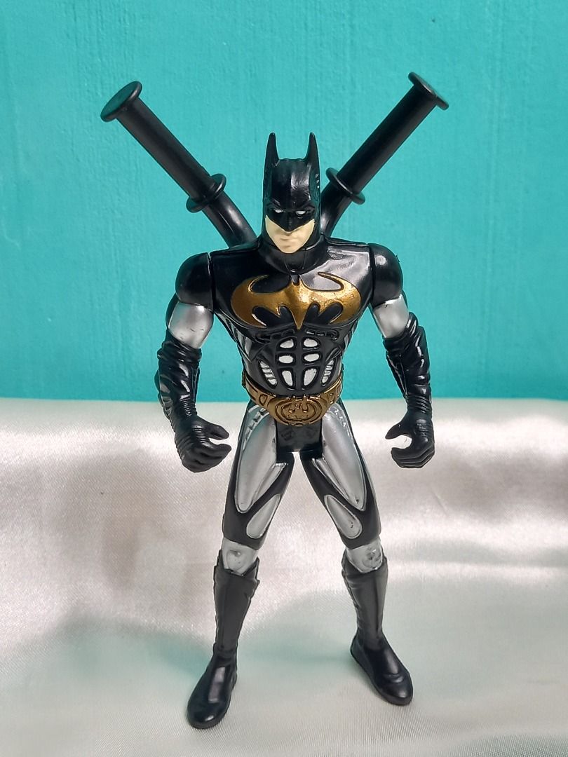 Vintage 1995 Batman Forever "Solar Shield Batman" Kenner Action Figure ...
