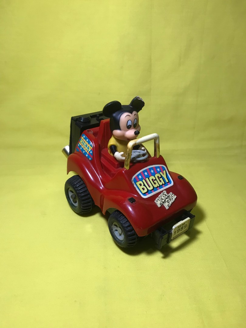 Vintage buggy mickey mouse, Toys & Collectibles, Mainan di Carousell