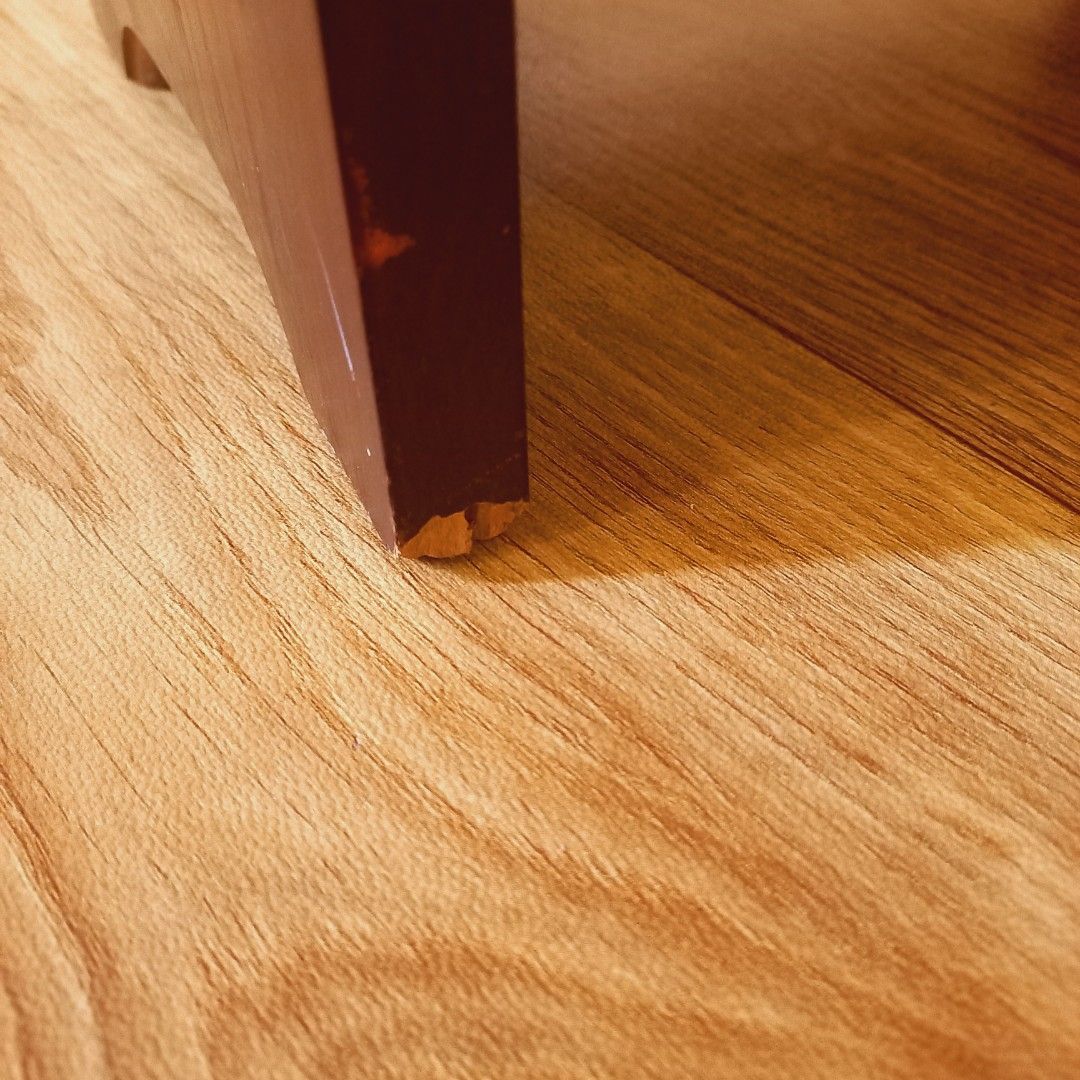 3-tier Vintage karimoku wooden spindles multipurpose side table ...