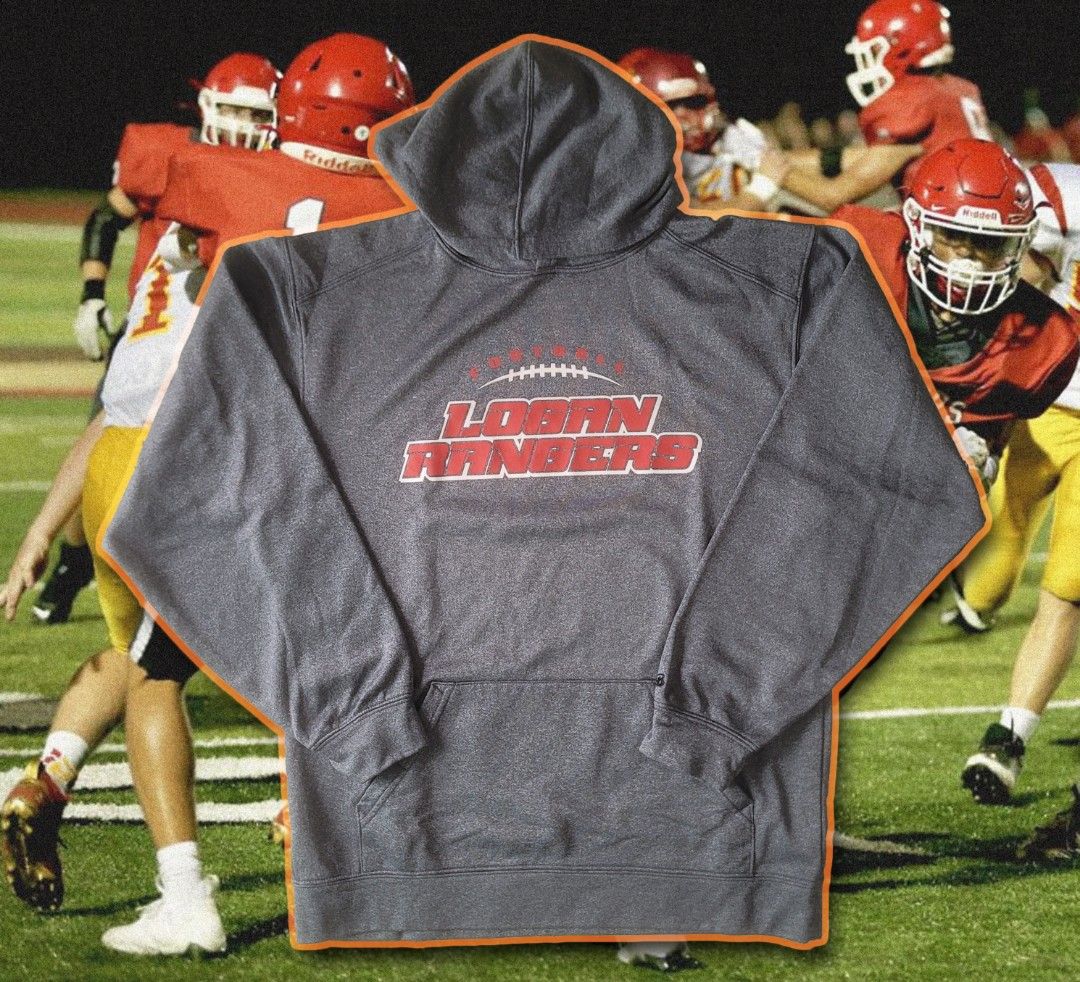 Vintage NFL Logan Rangers Hoodie, Men's Fashion, Tops & Sets, Hoodies ...