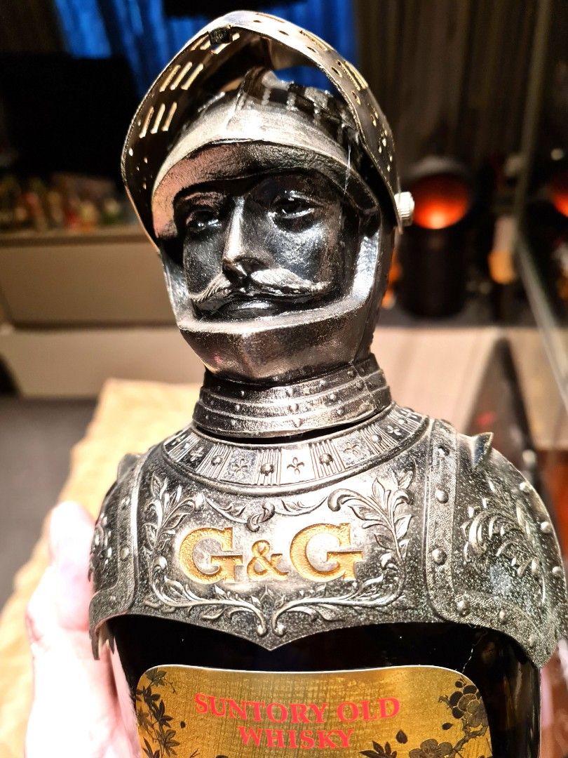 Vintage Nikka Gold & Gold Medieval Knight nt G&G Samurai Yamazaki 18 ...