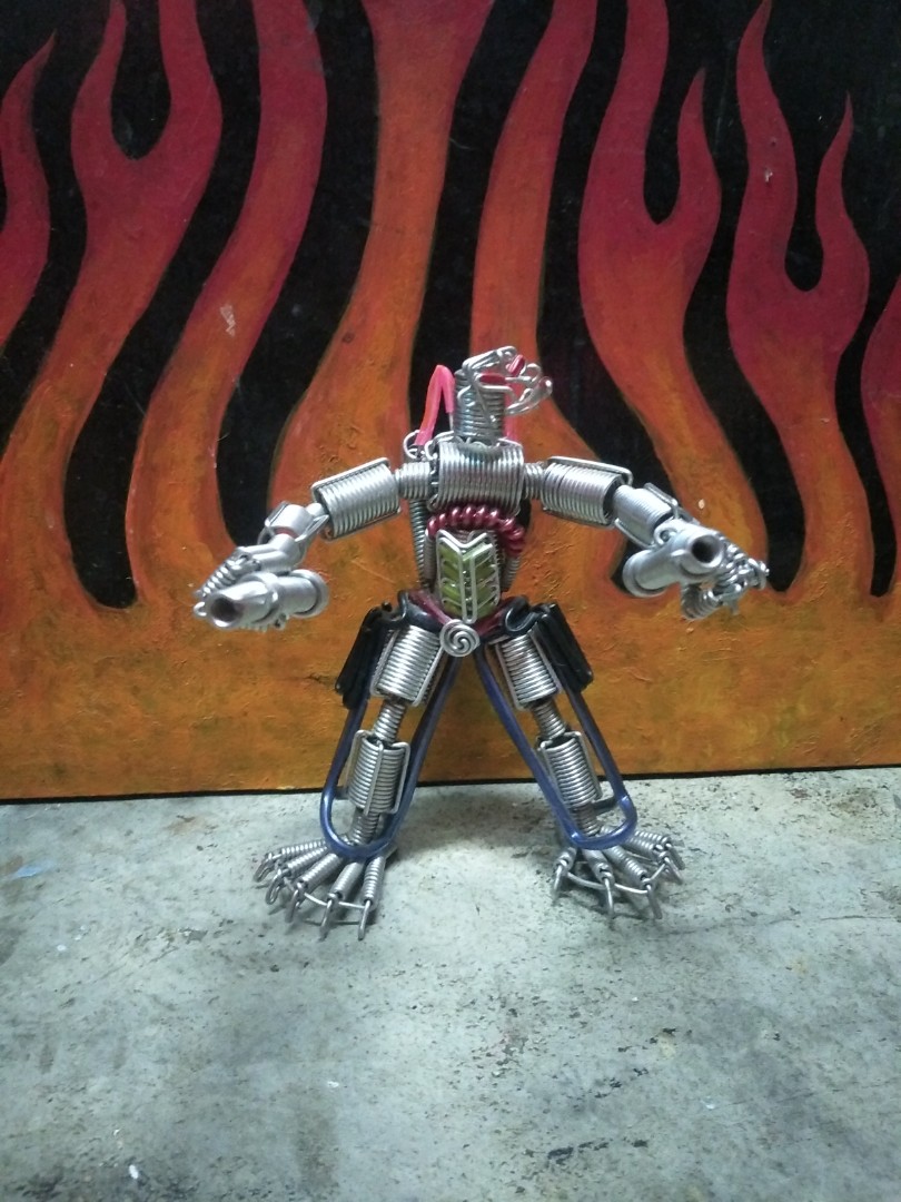 Vintage Wire Biomechanical Robot, Hobbies & Toys, Collectibles ...