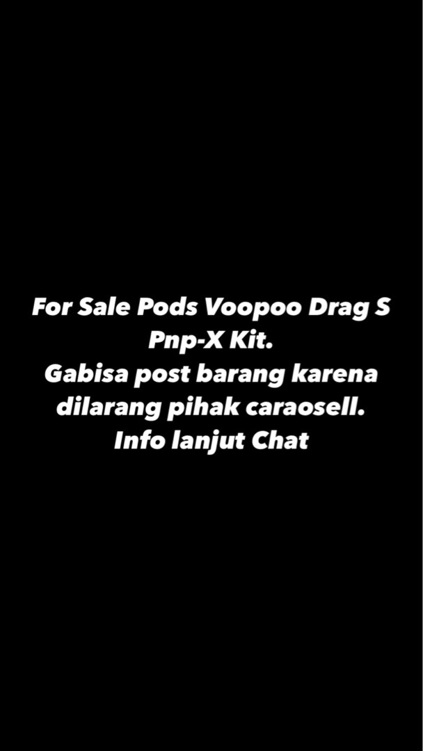 Voopoo Drag S Pnp X Kit Serba Serbi Others Di Carousell