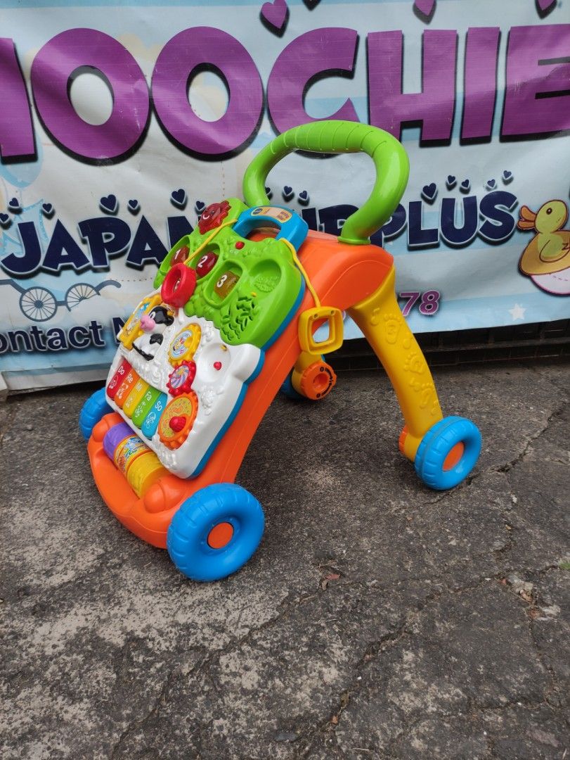 Vtech Push Walker JAPAN SURPLUS, Babies & Kids, Infant Playtime on ...