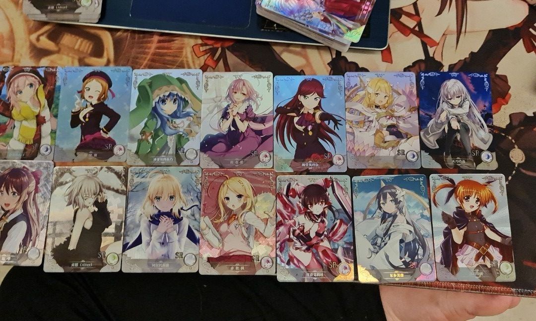 Waifu cards, Hobbies & Toys, Toys & Games on Carousell