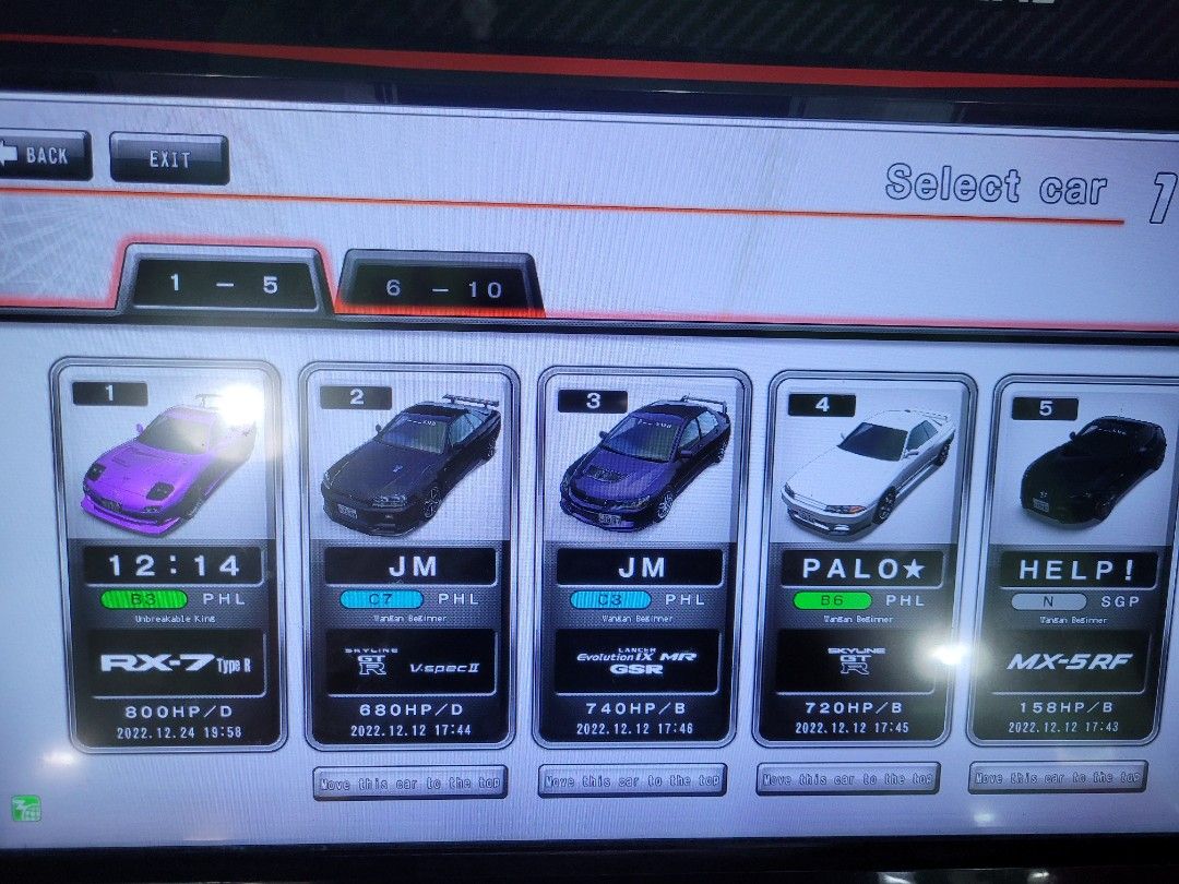 Wangan Wmmt6rr Rx7 Data Video Gaming Gaming Accessories In Game